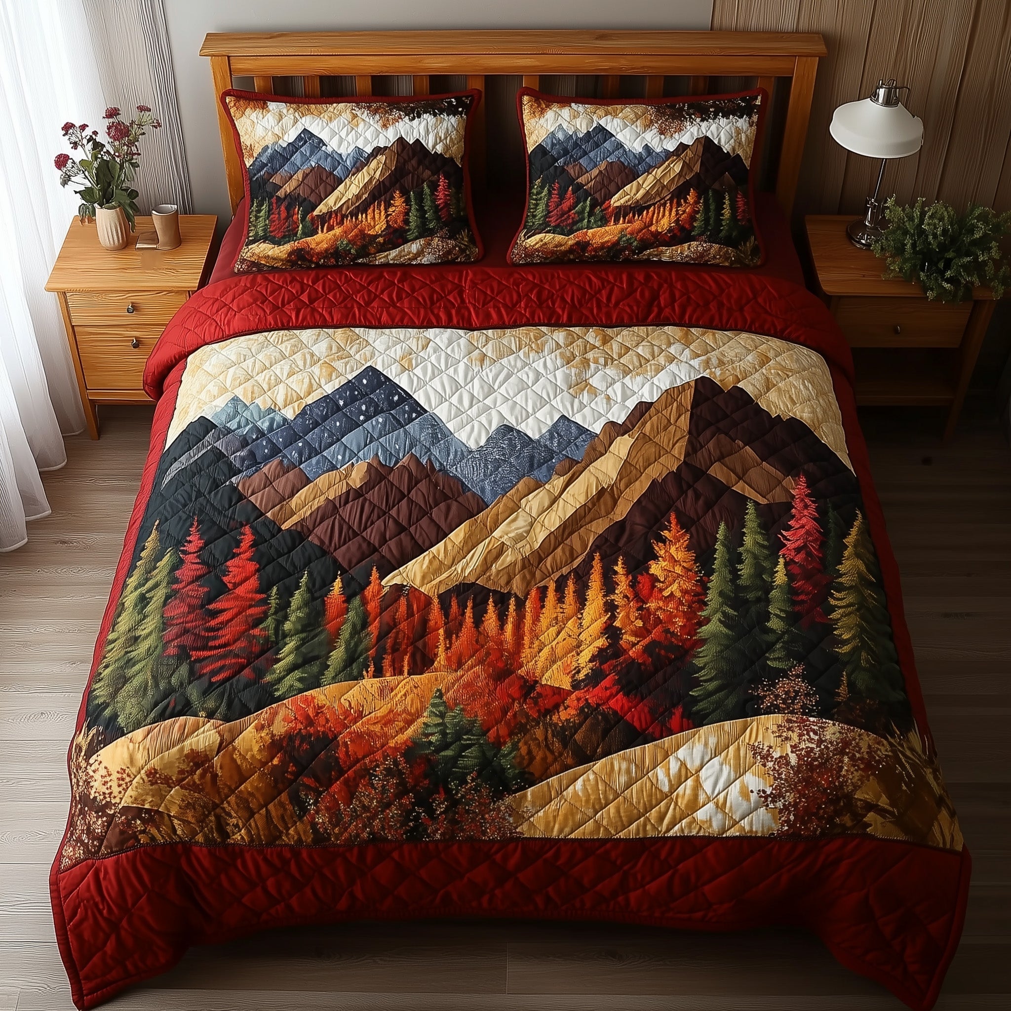 Rustic Forest Duvet Cover