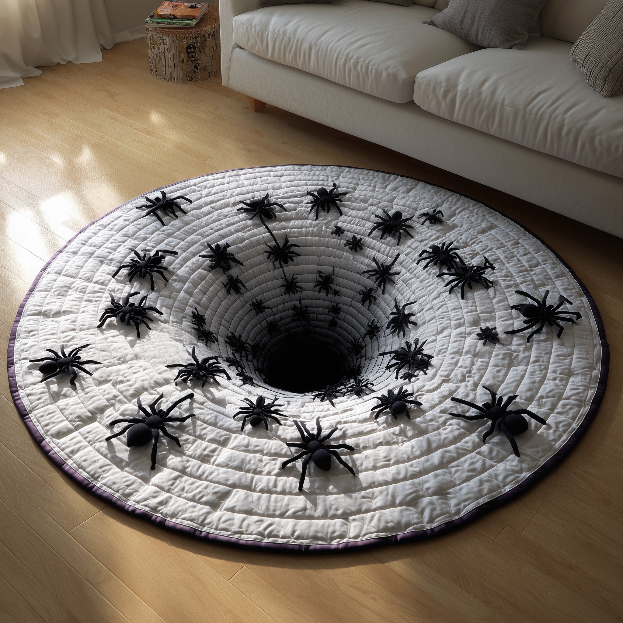 Spider Quilted Round Mat GFTOTG1010 – Patchique Store