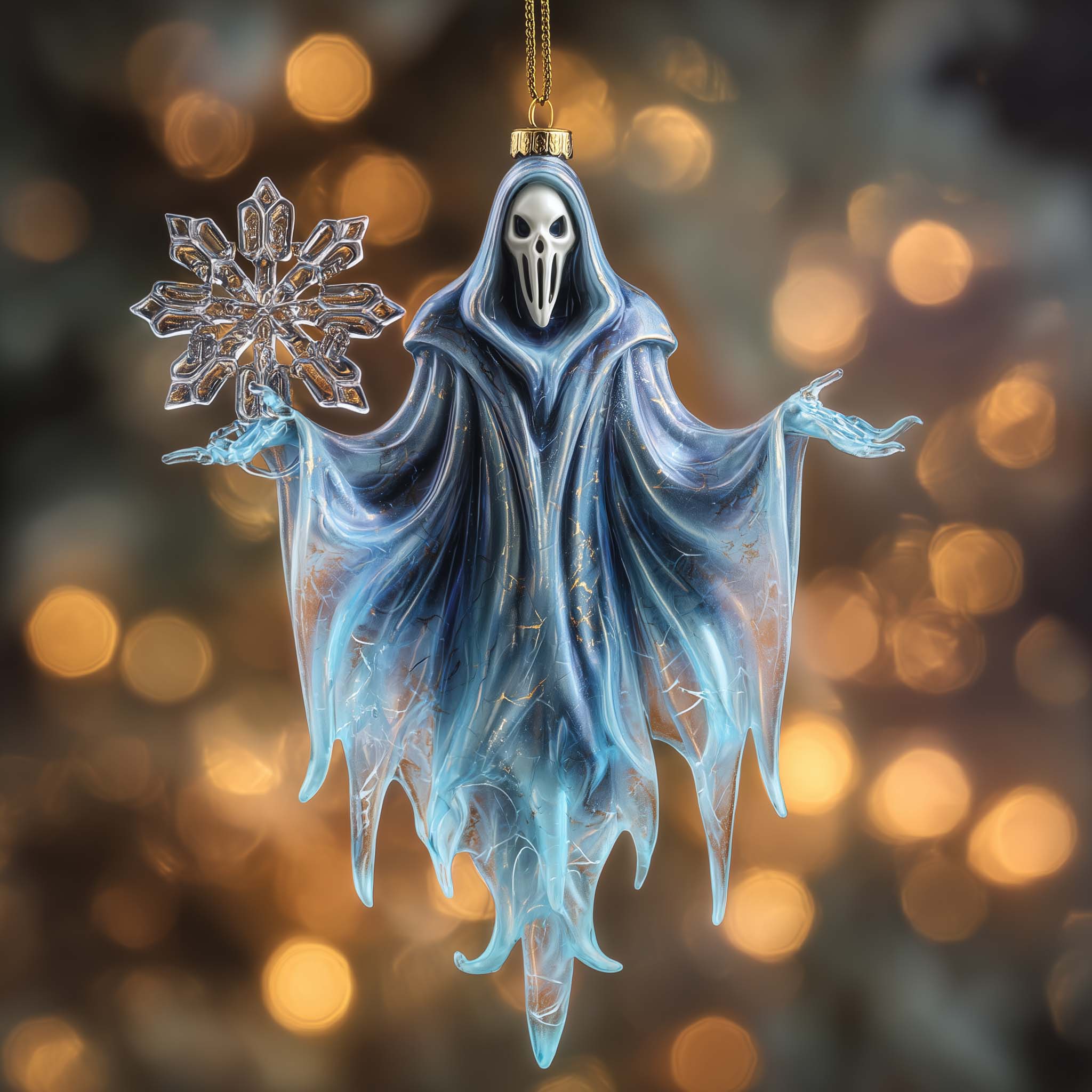 Frost Wraith Christmas Mica Ornament GFSPQA81 – Patchique Store
