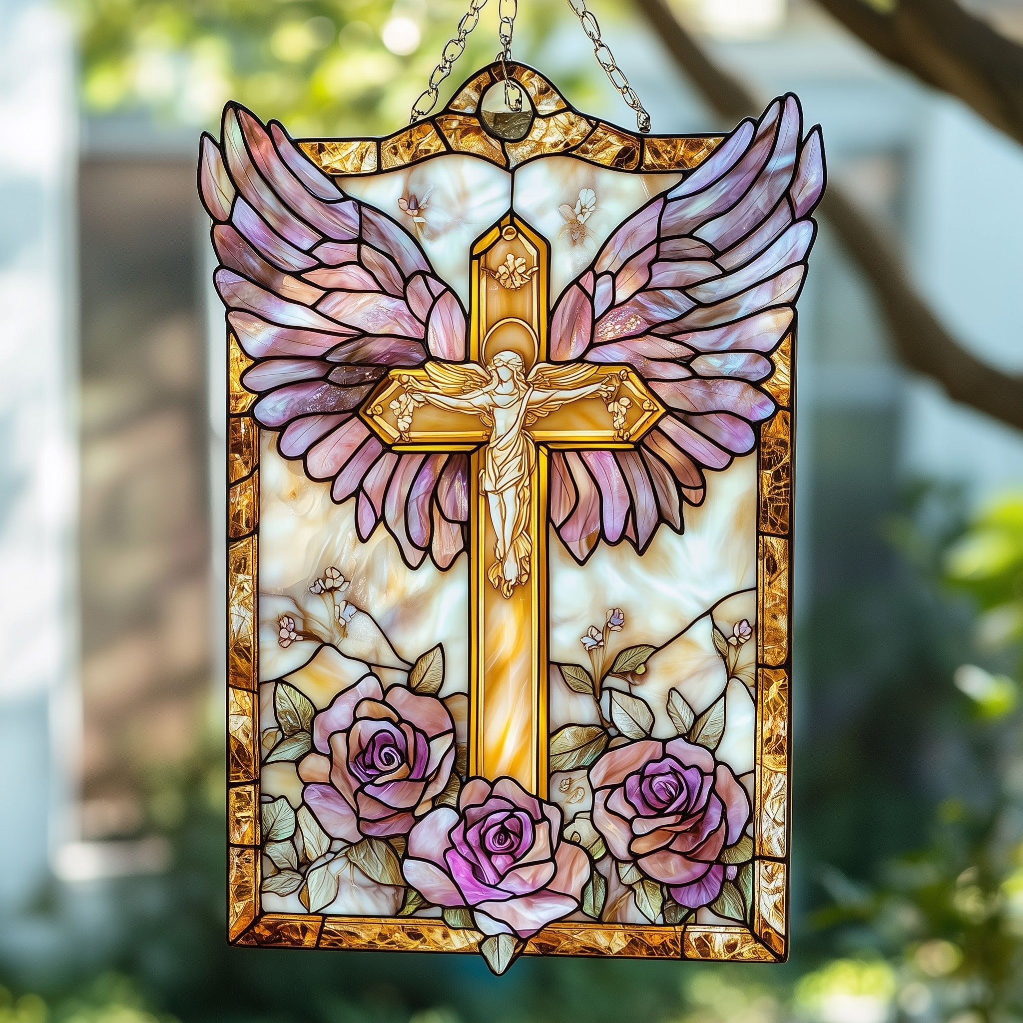 Eternal Hope Window Hanging Suncatcher GFTOAB4231 – Patchique Store
