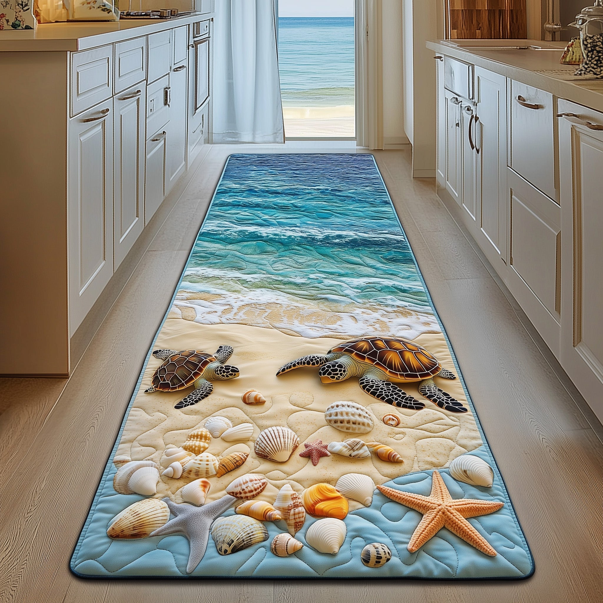 Ocean Turtle Runner Rug GFTOHD10863 – Patchique Store