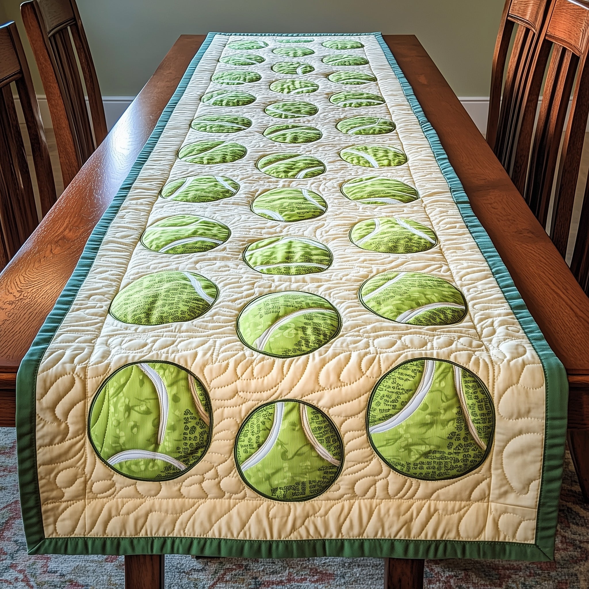 Tennis Time Quilted Table Runner GFTOHD7401 – Patchique Store