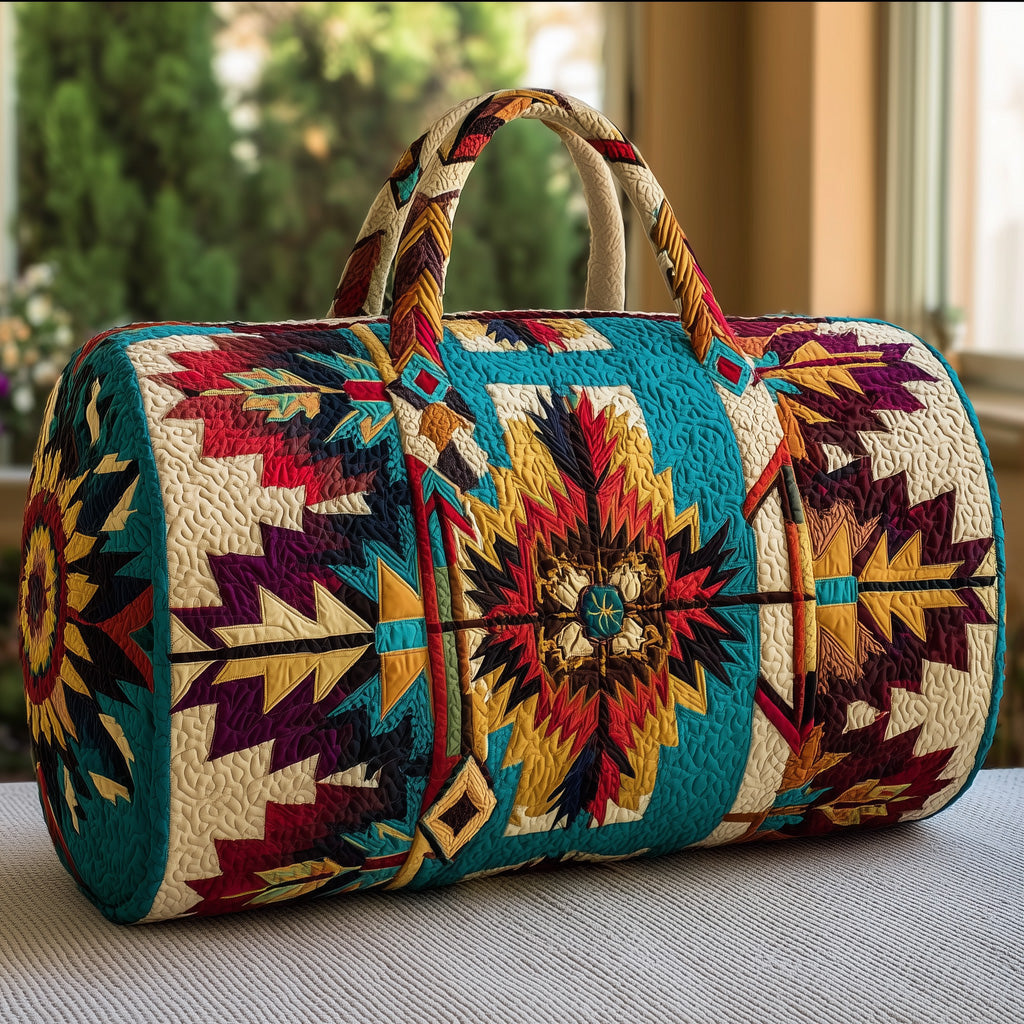 Native American Quilted Duffle Bag GFTOMA3358 – Patchique Store