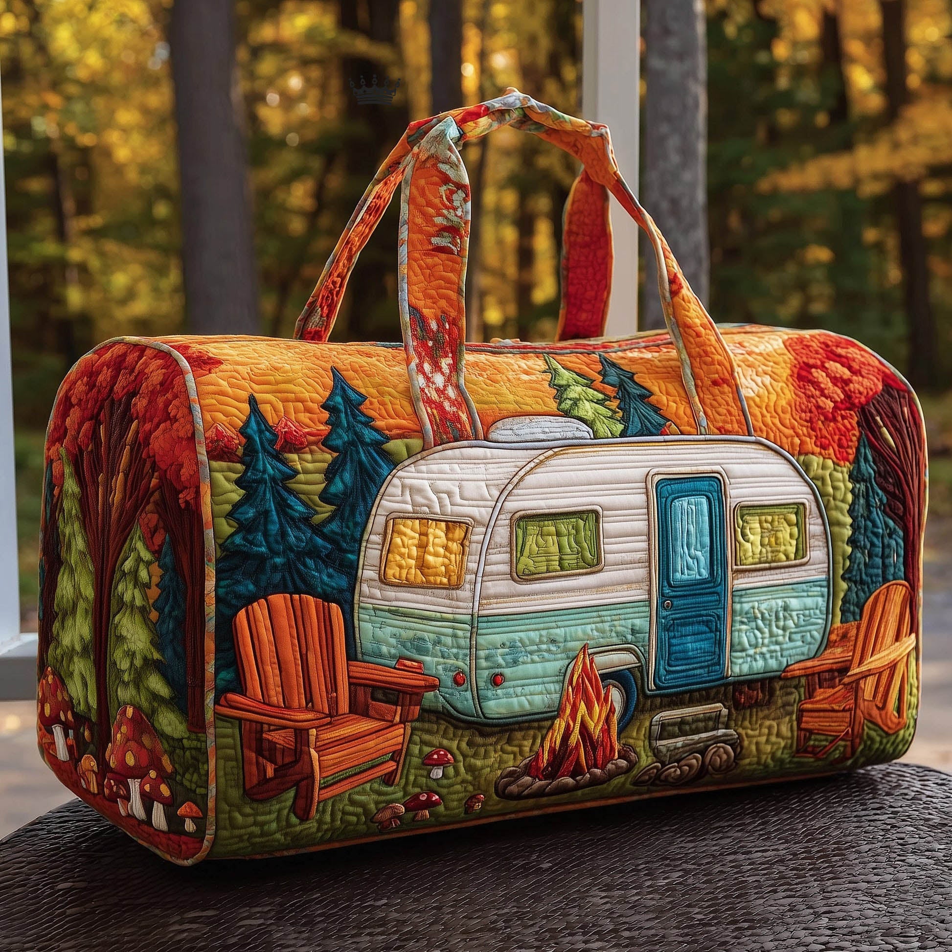 Cozy Camper Quilted Duffle Bag GFTOMA3773 – Patchique Store