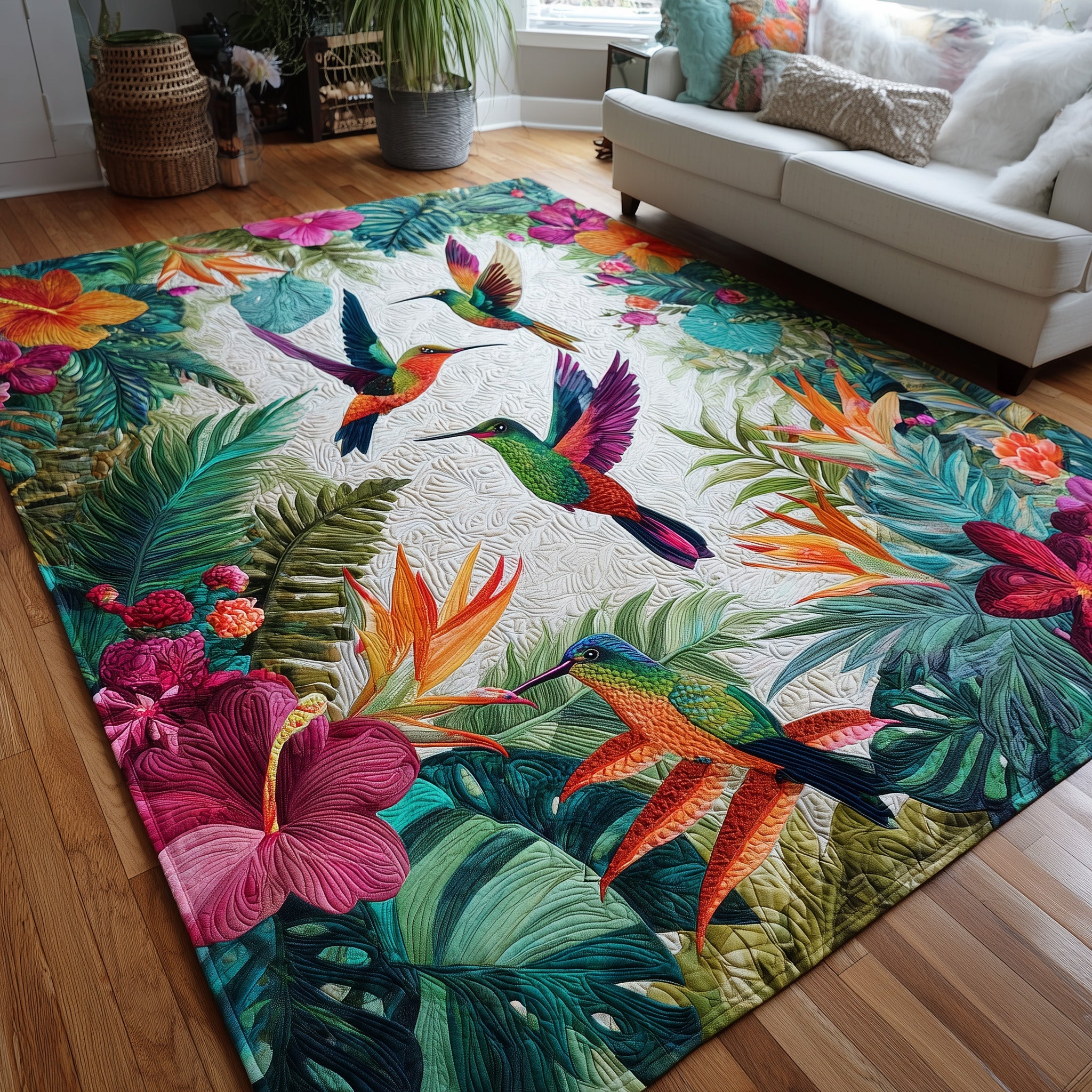 Hummingbird Area Rug GFTOMA5753 – Patchique Store
