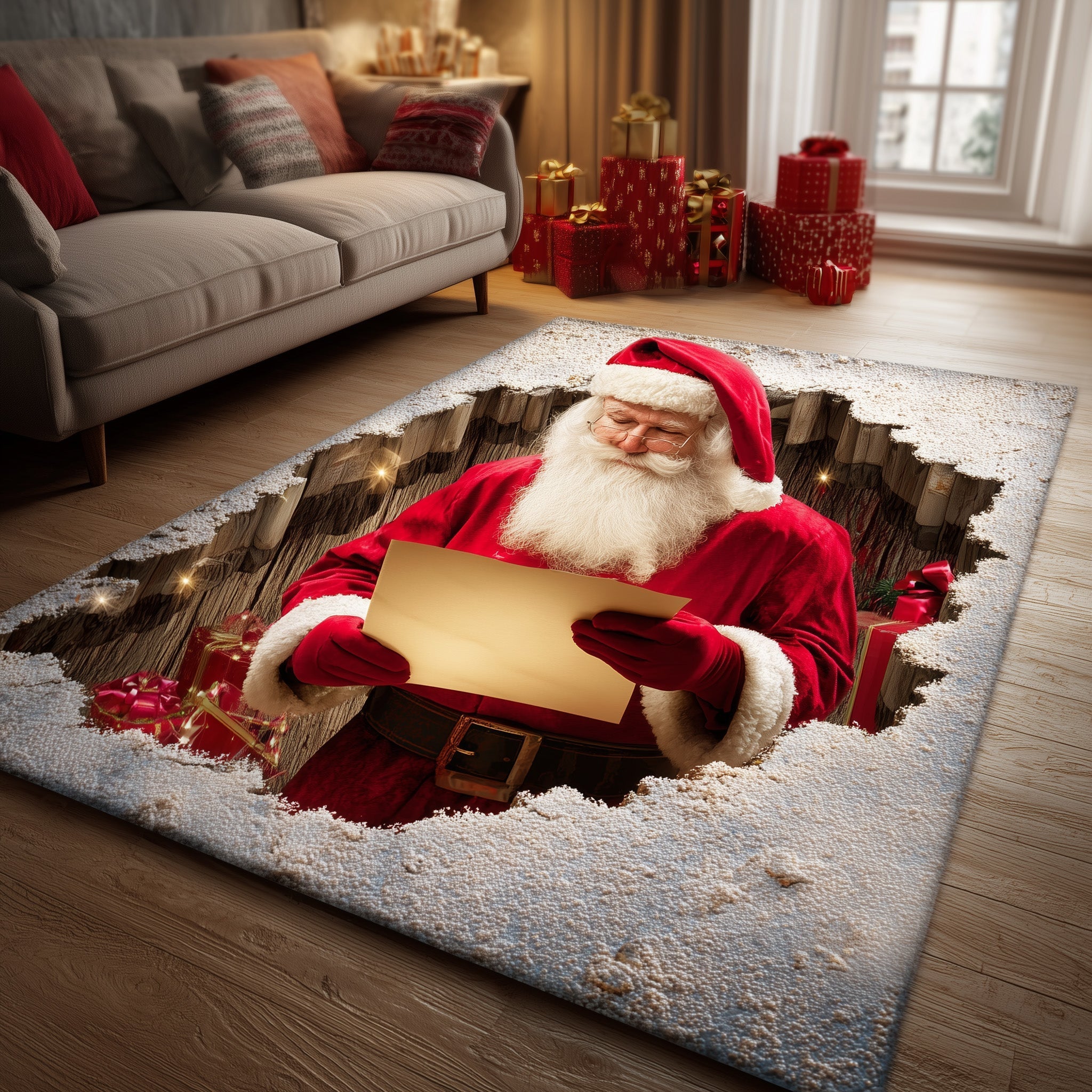 Jolly Santa Area Rug GFTOMA6066 – Patchique Store