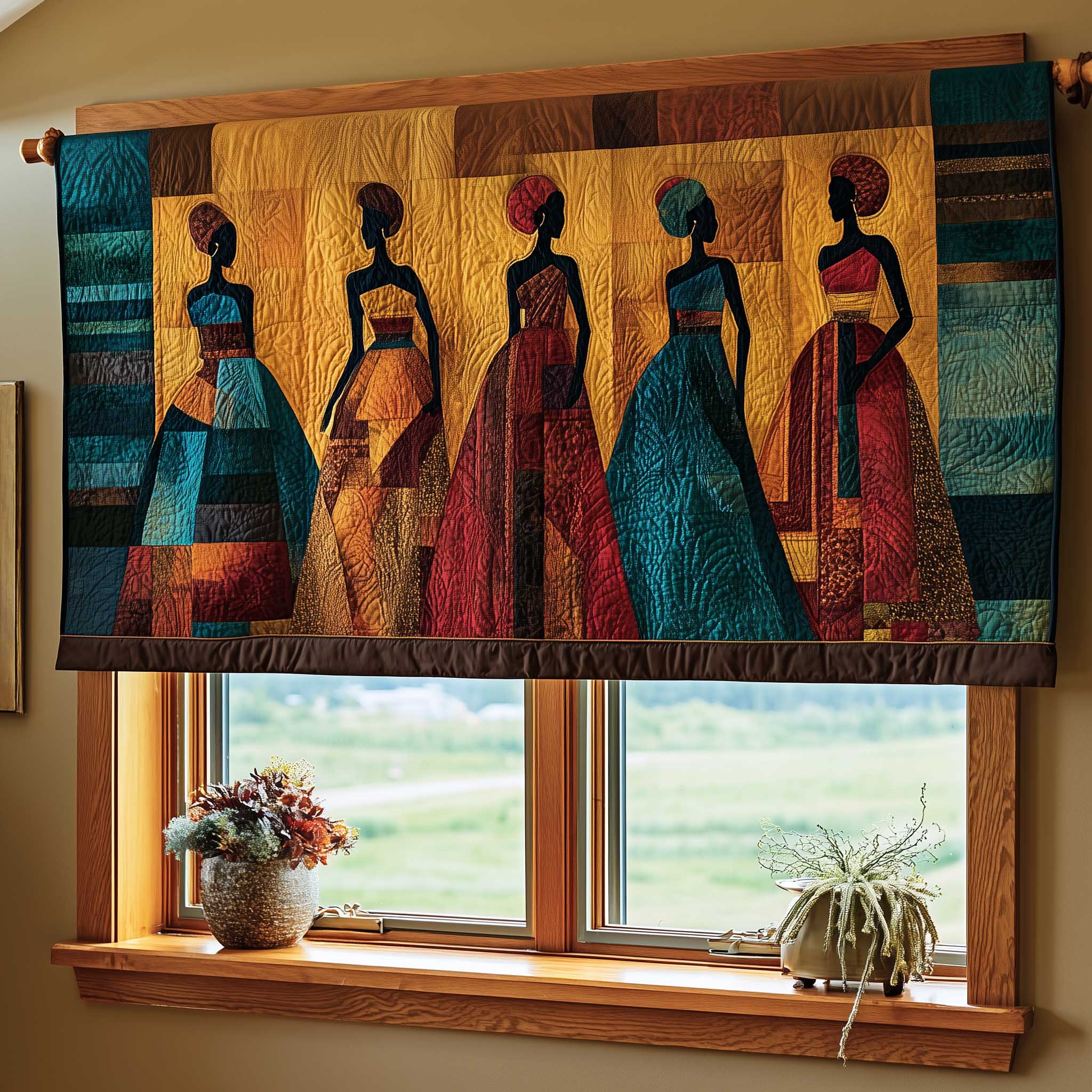 African Dream Quilted Valance GFTOMA8779 – Patchique Store