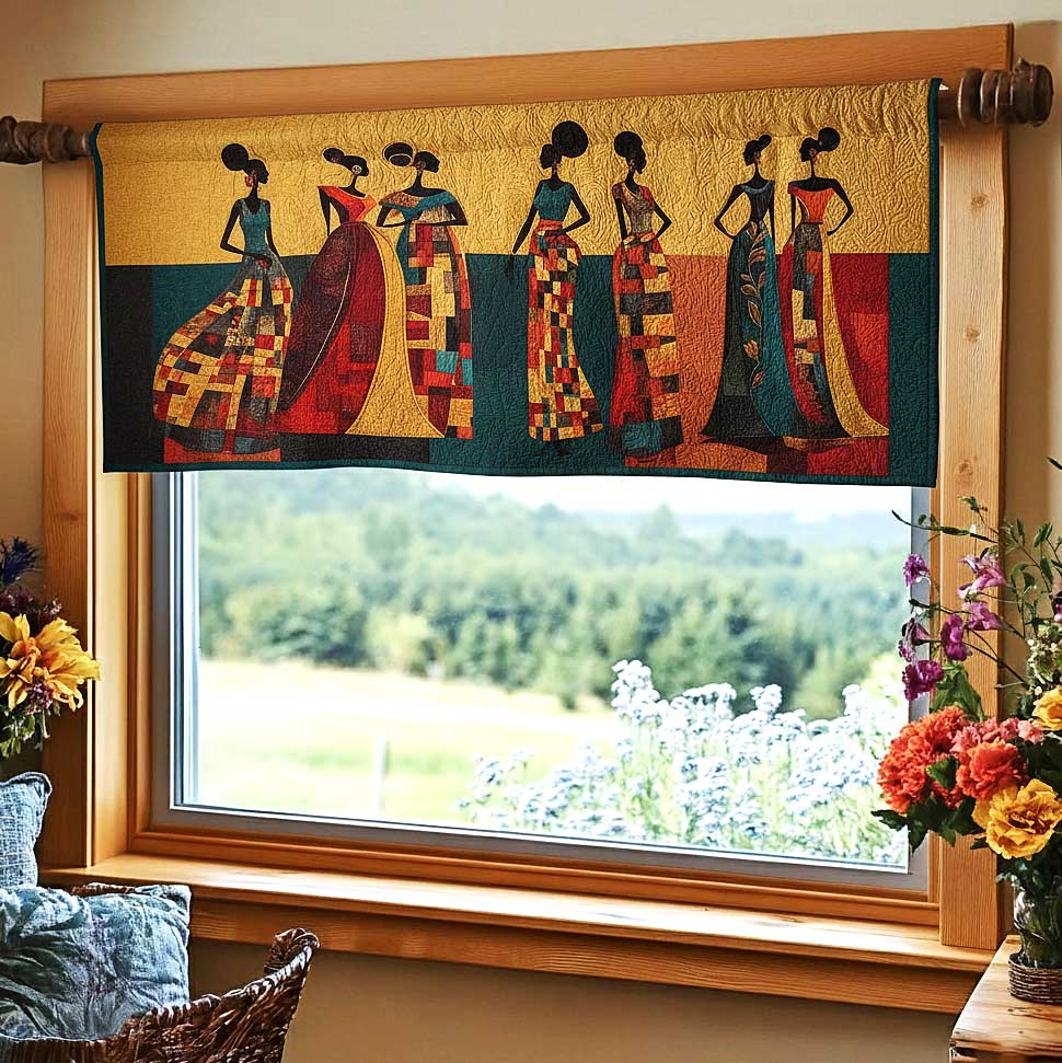 African Dream Quilted Valance GFTOMA8780 – Patchique Store