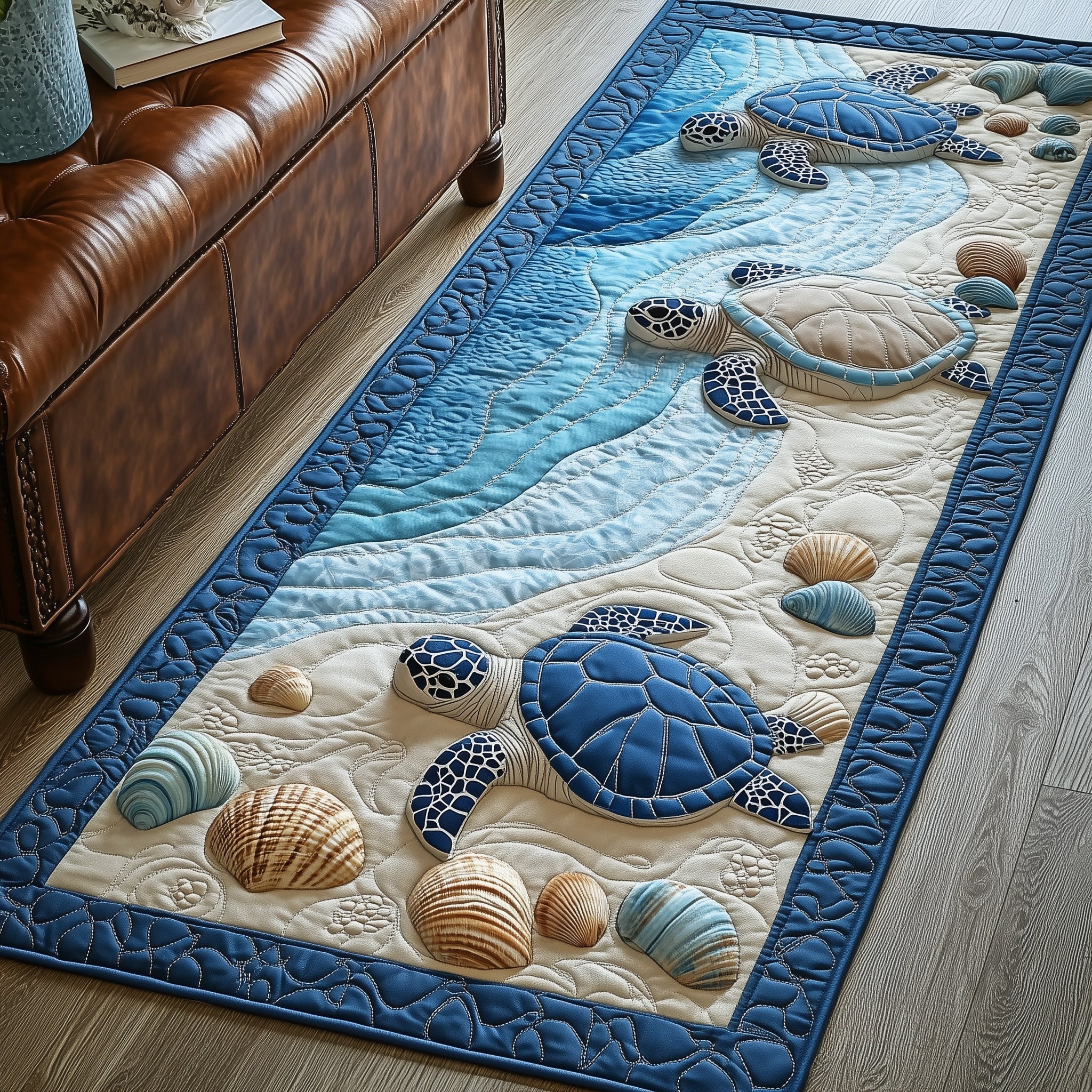 Turtle Dream Runner Rug GFTONL6604 – Patchique Store