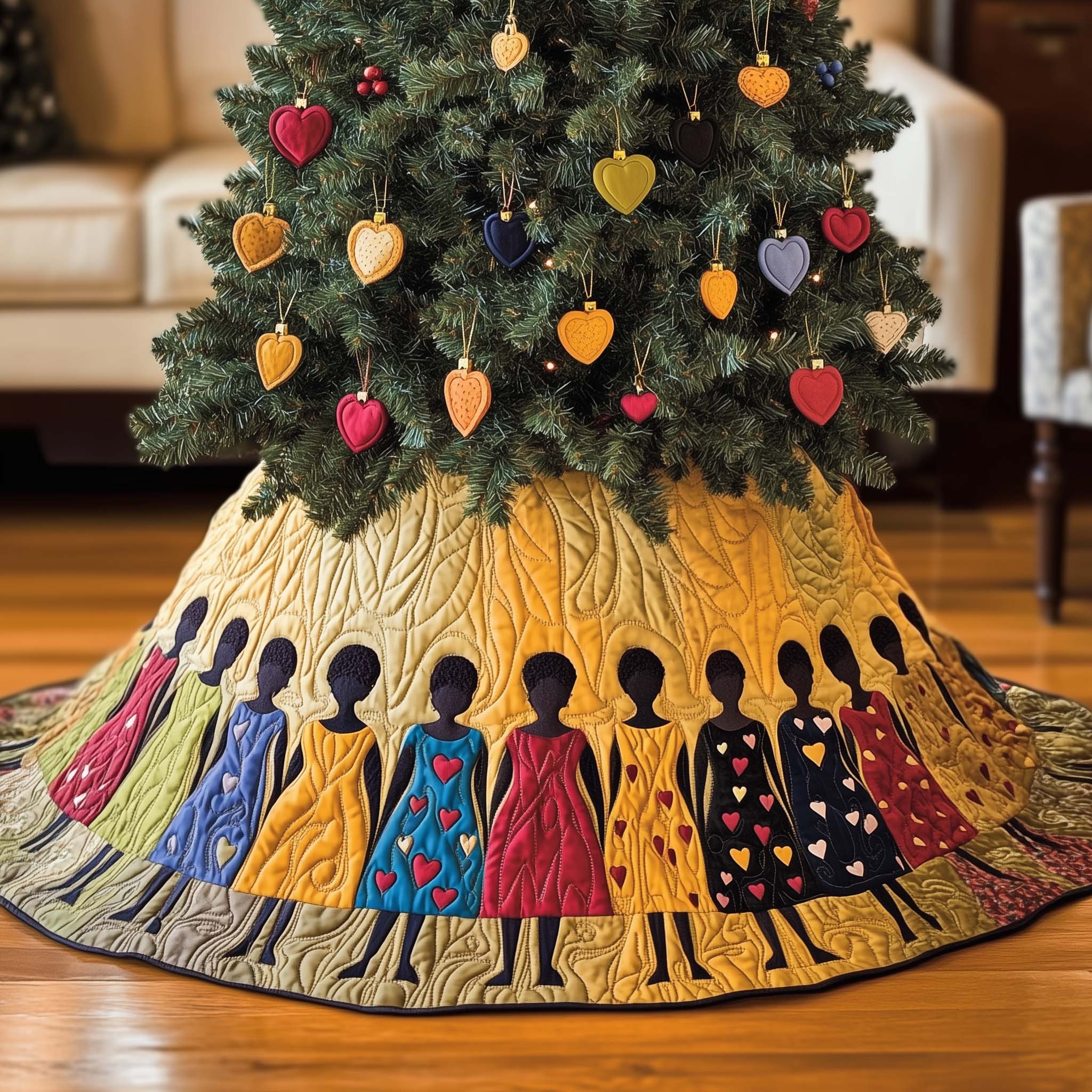 Devine Legacy Roots Quilted Tree Skirt GFTONL7013 – Patchique Store