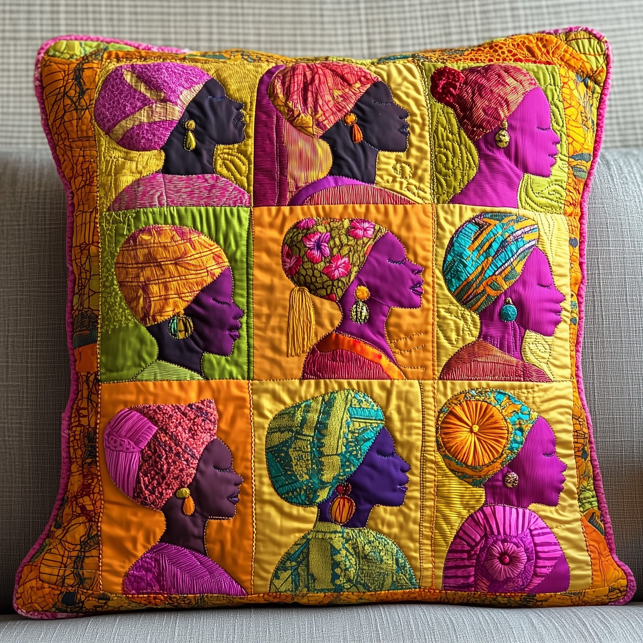 Rise & Slay Quilted Pillow Case GFTOTL3481 – Patchique Store