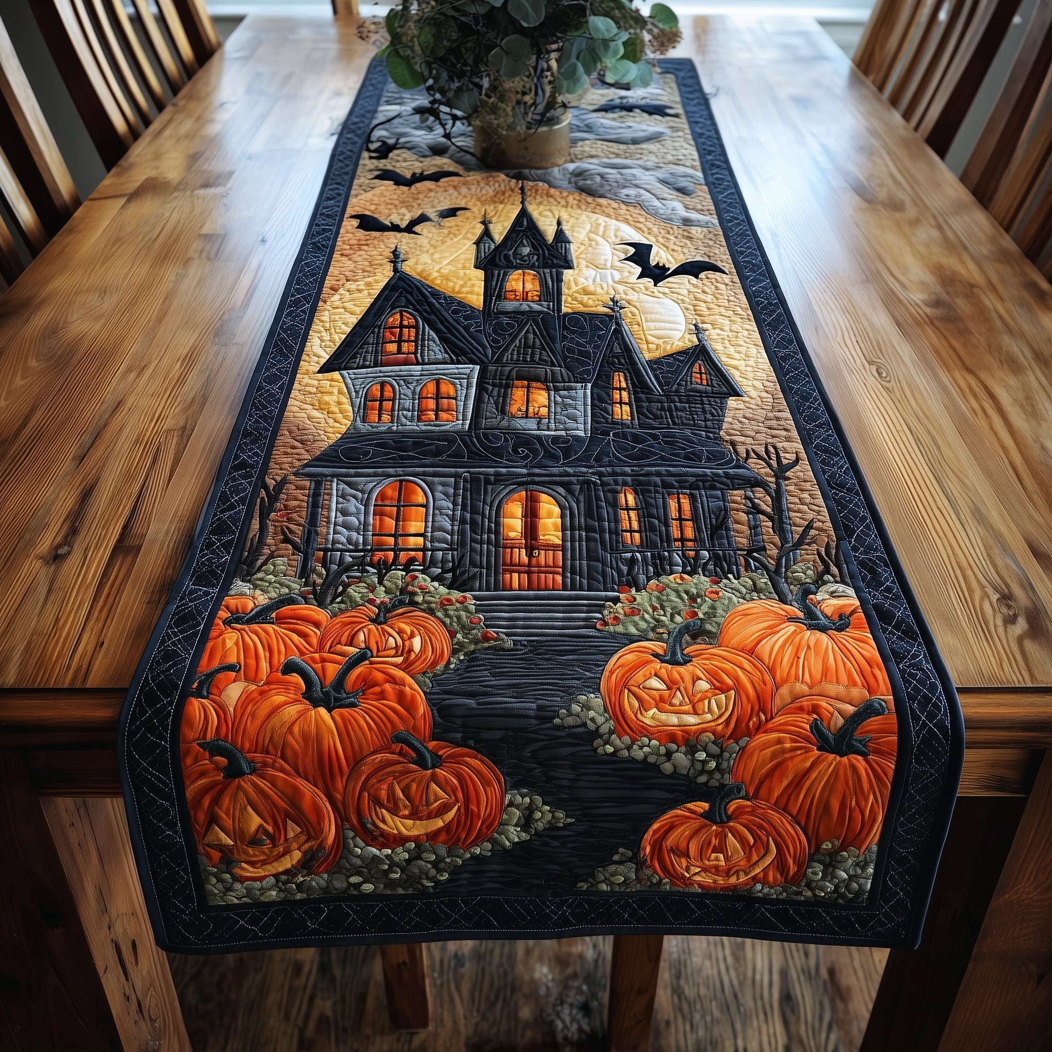 Spooky Manor Quilted Table Runner GFTOTP11100 – Patchique Store