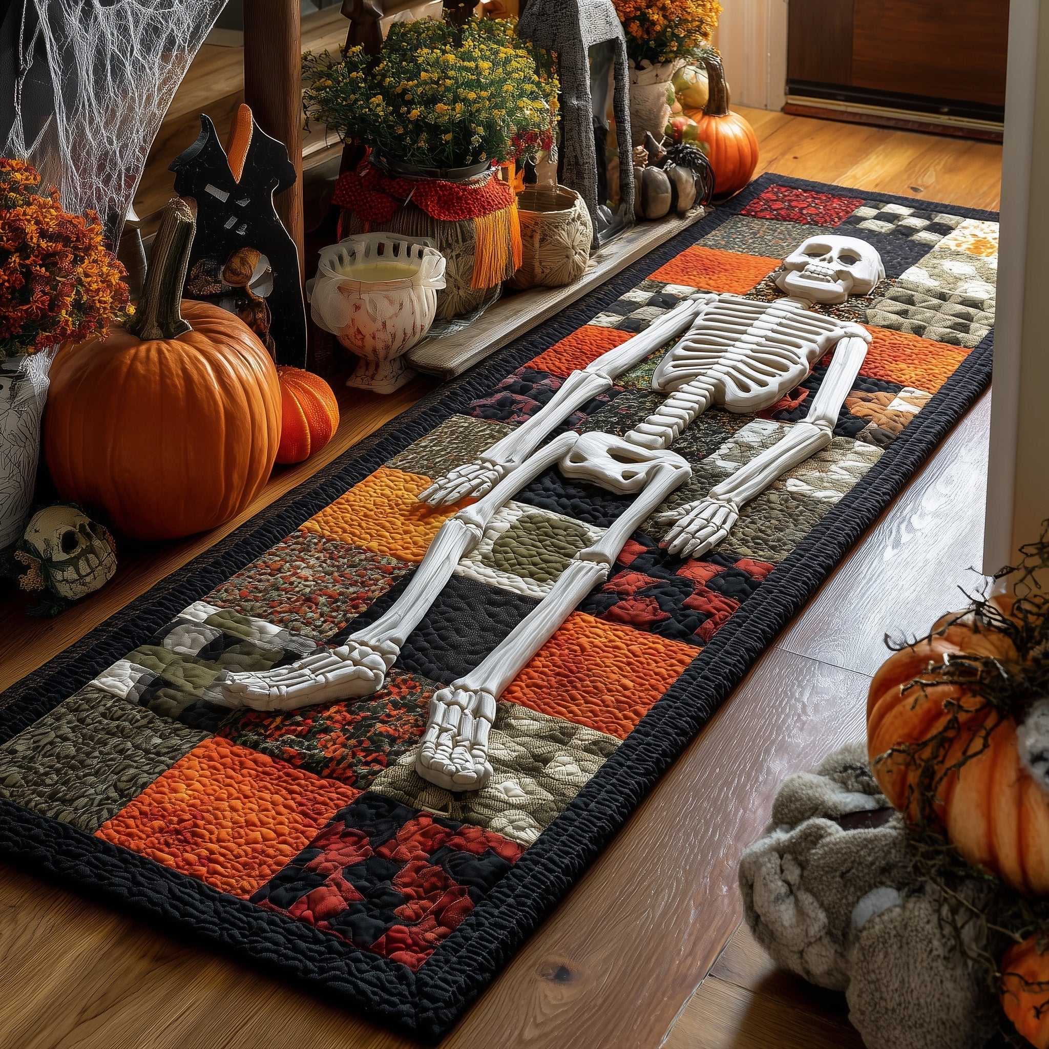 Bony Haunt Runner Rug GFTOTP12922 – Patchique Store