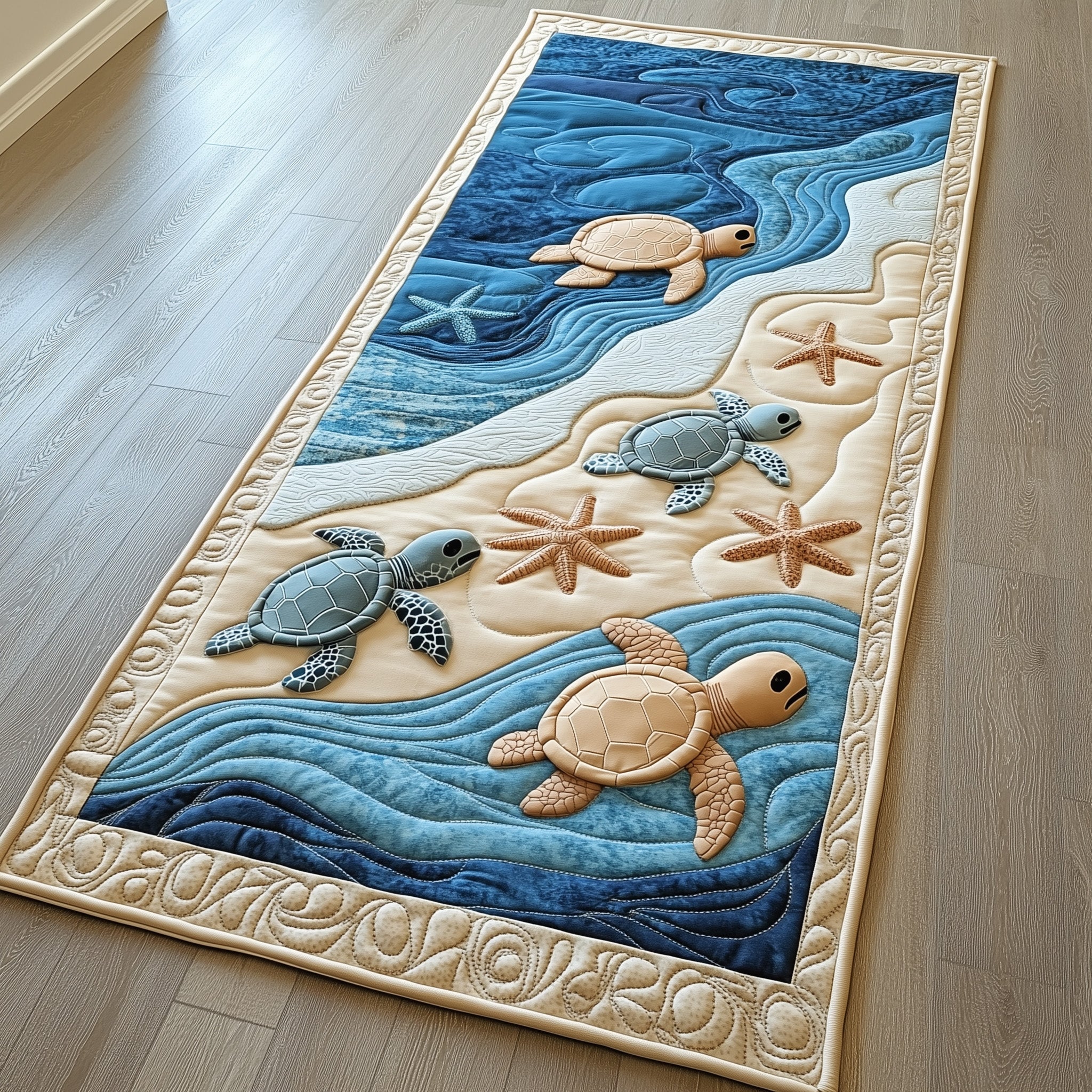 Tidal Rhythm Runner Rug GFTOTP13032 – Patchique Store