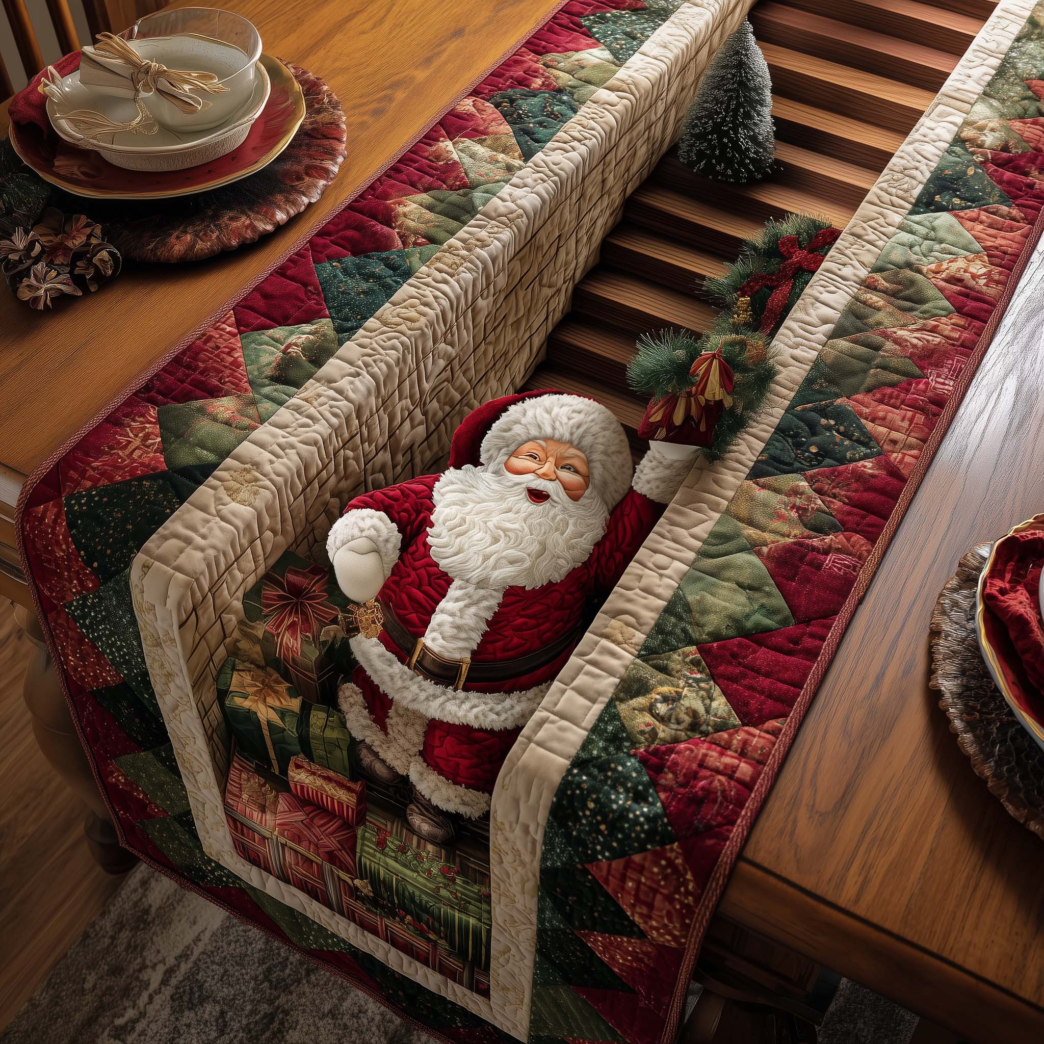 Jolly Workshop Quilted Table Runner GFTOTP14404 – Patchique Store