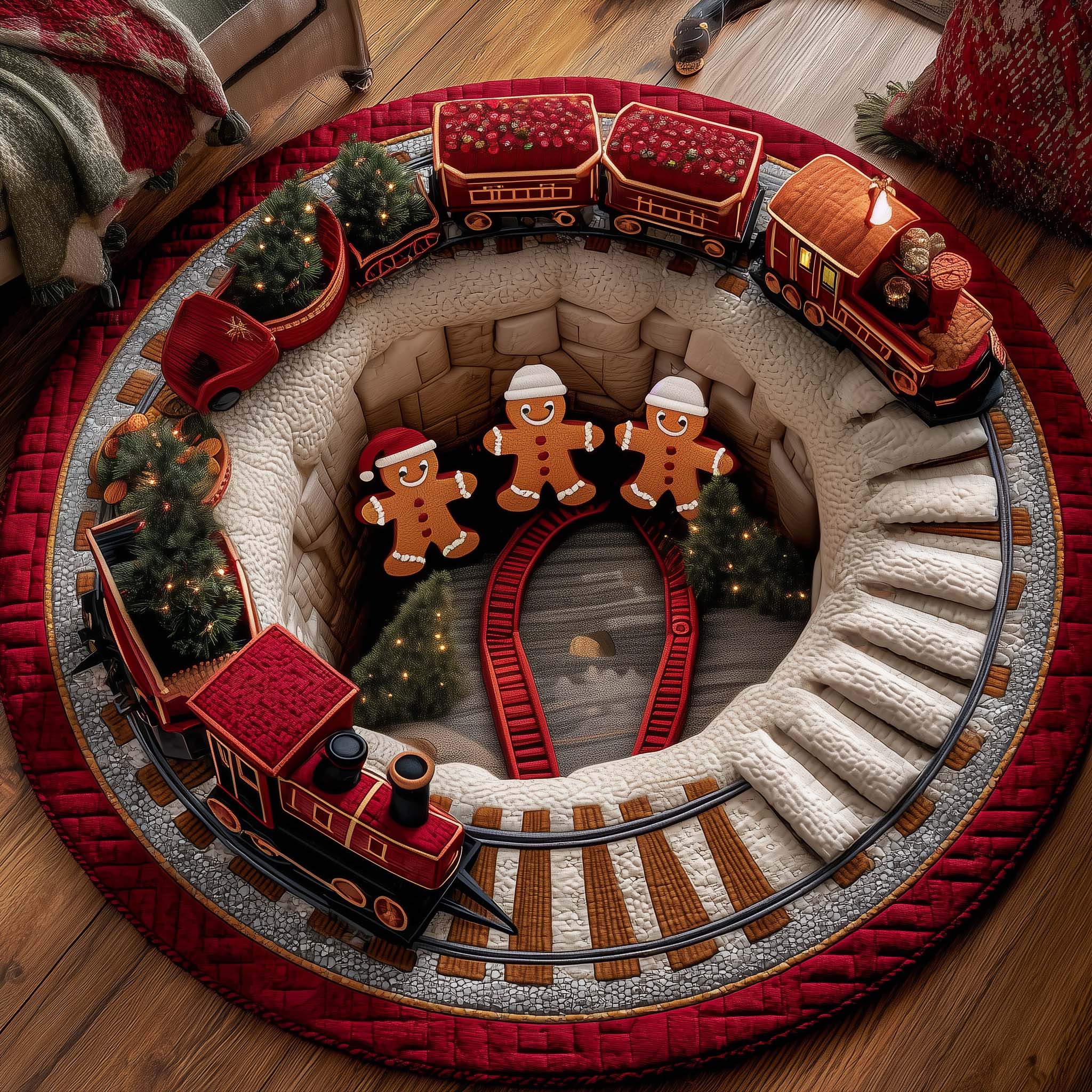 Jolly Workshop Quilted Round Mat GFTOTP14739 – Patchique Store