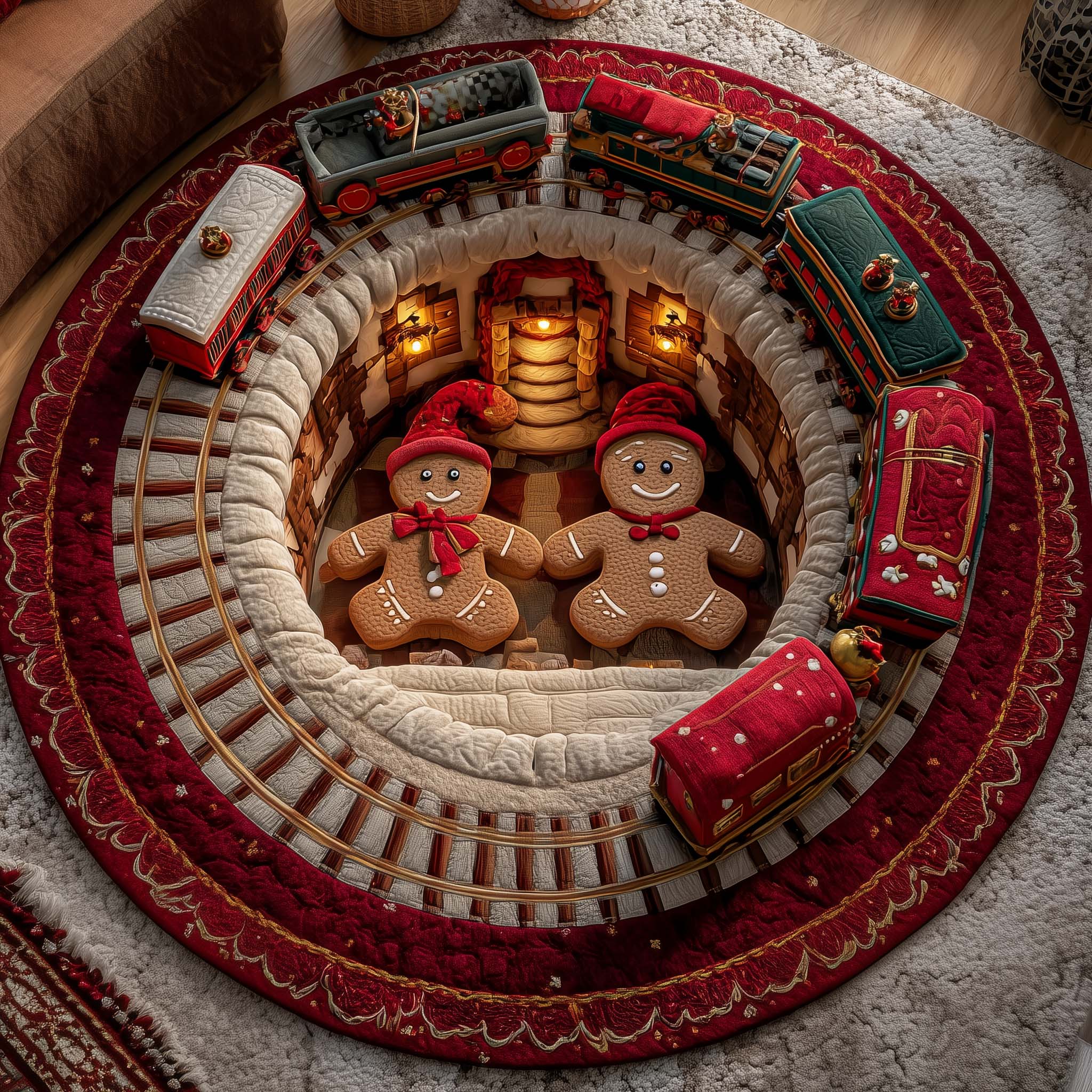 Jolly Workshop Quilted Round Mat GFTOTP14740 – Patchique Store