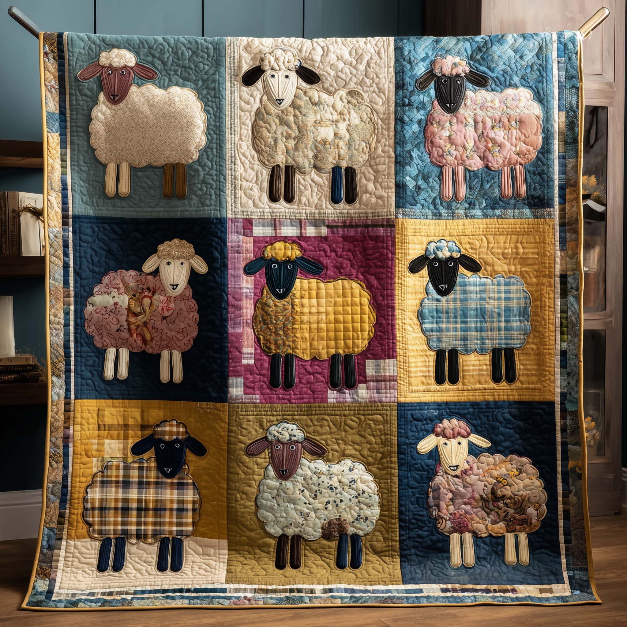 Willow Fluff Quilted Blanket GFTOTP15964 – Patchique Store