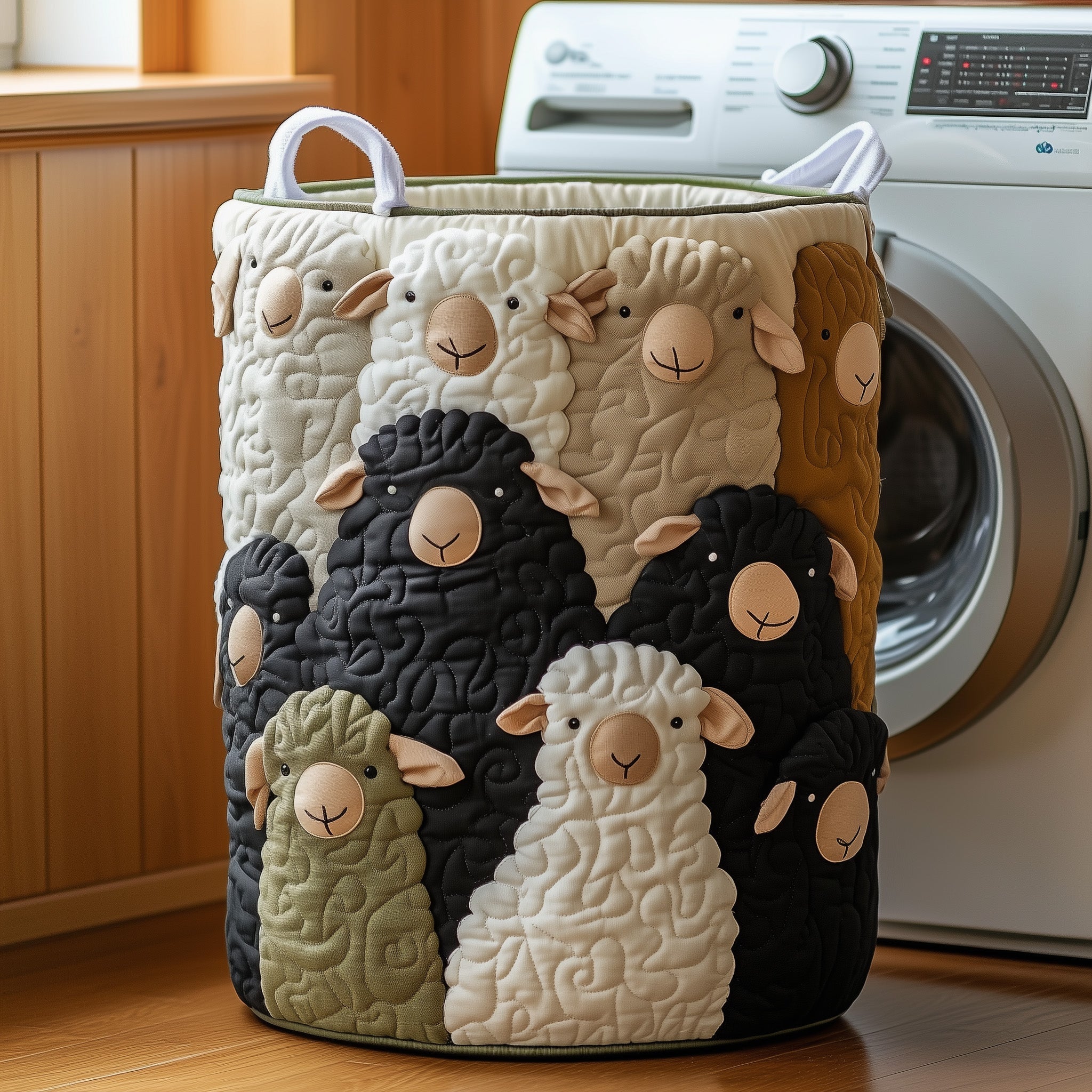 Sheep Quilted Laundry Basket GFTOXM251 – Patchique Store