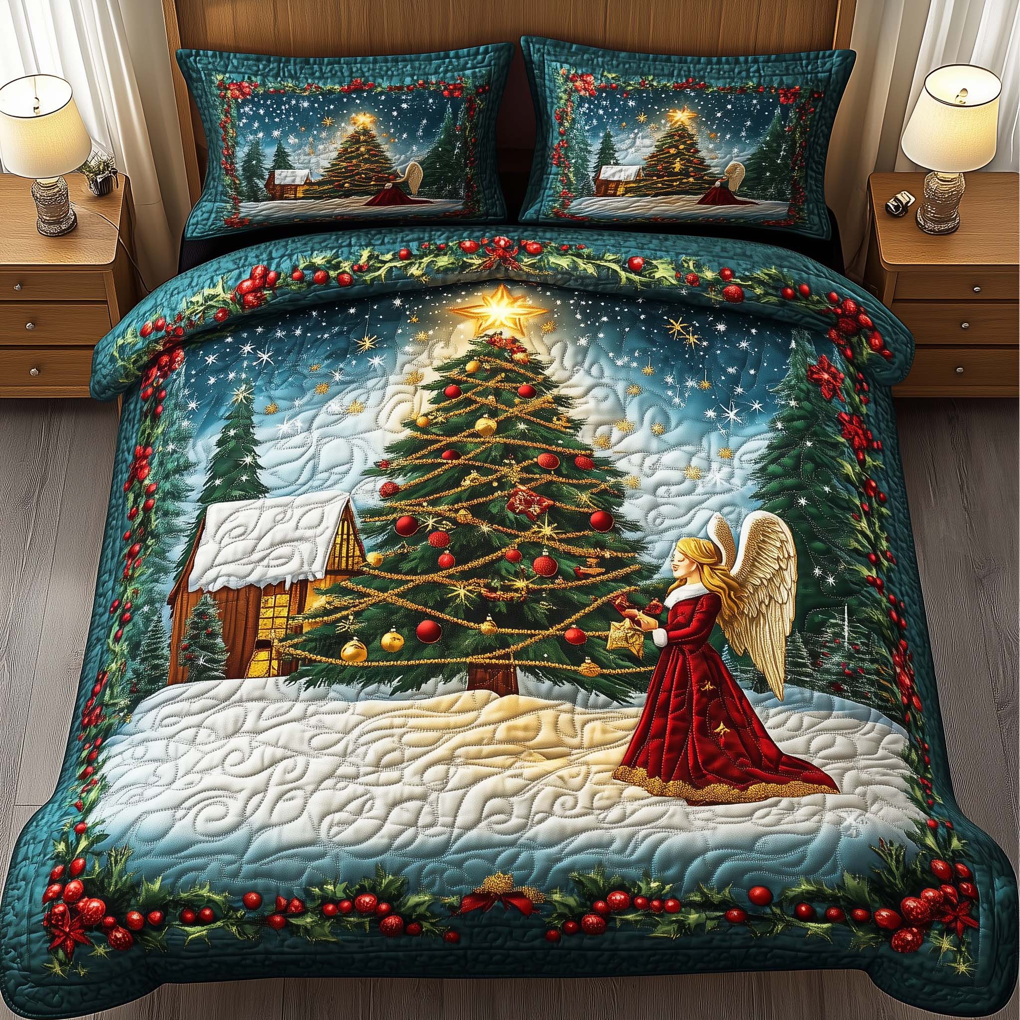 Graceful Angel Duvet Cover Set GFTOYC1231 – Patchique Store